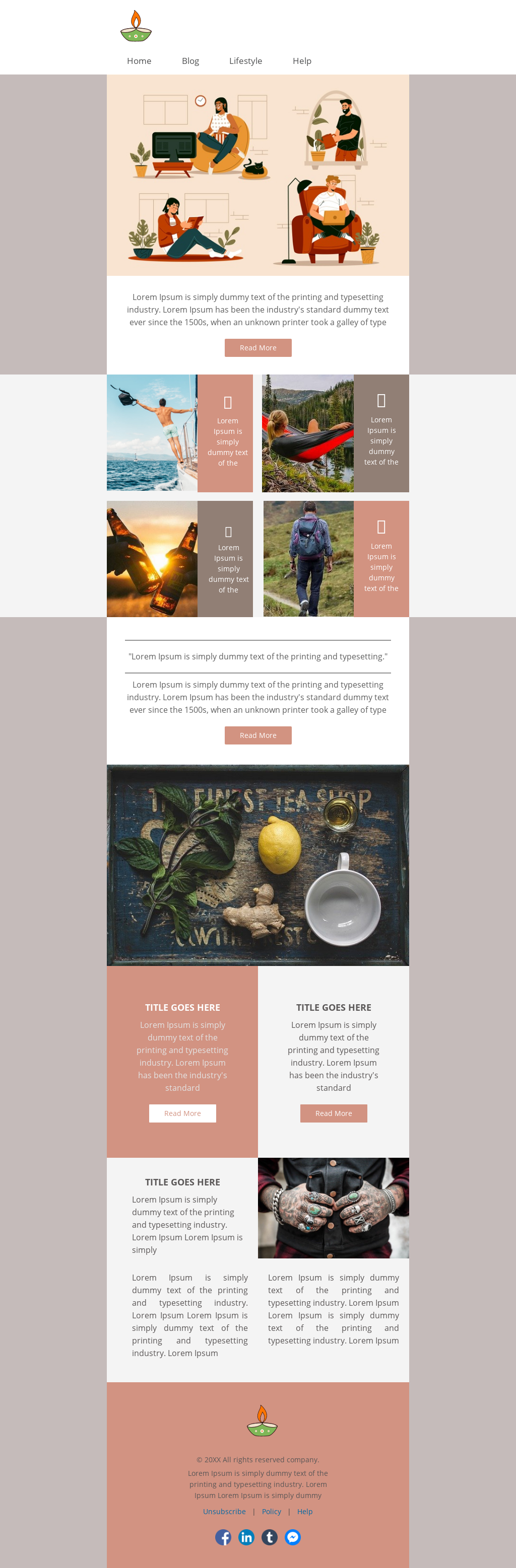 Landing Pages - Project Broadcast