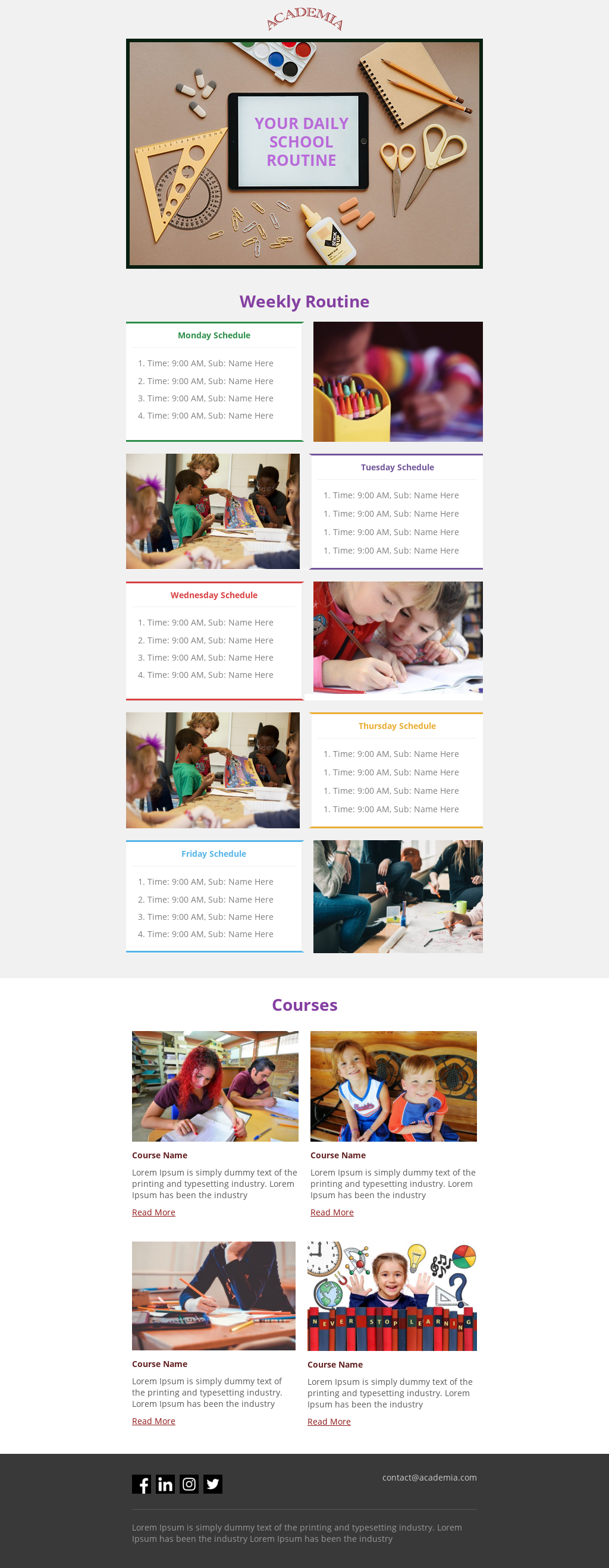 Landing Pages - Project Broadcast